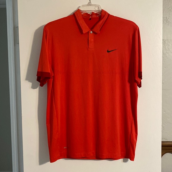 Nike | Shirts | Tw Nike Golf Polo Sunday Red | Poshmark